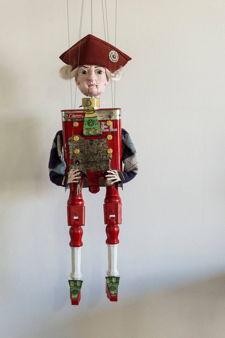 Pablo Cano | Marionette Sculpture | Mixed Media | COA Sculpture by La Galeria Fine Art | Saatchi Art