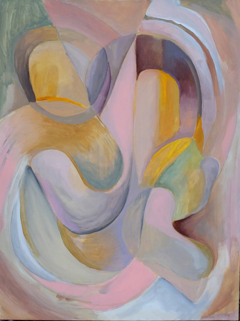 Woman No. 1 Painting by Maria Haddad | Saatchi Art