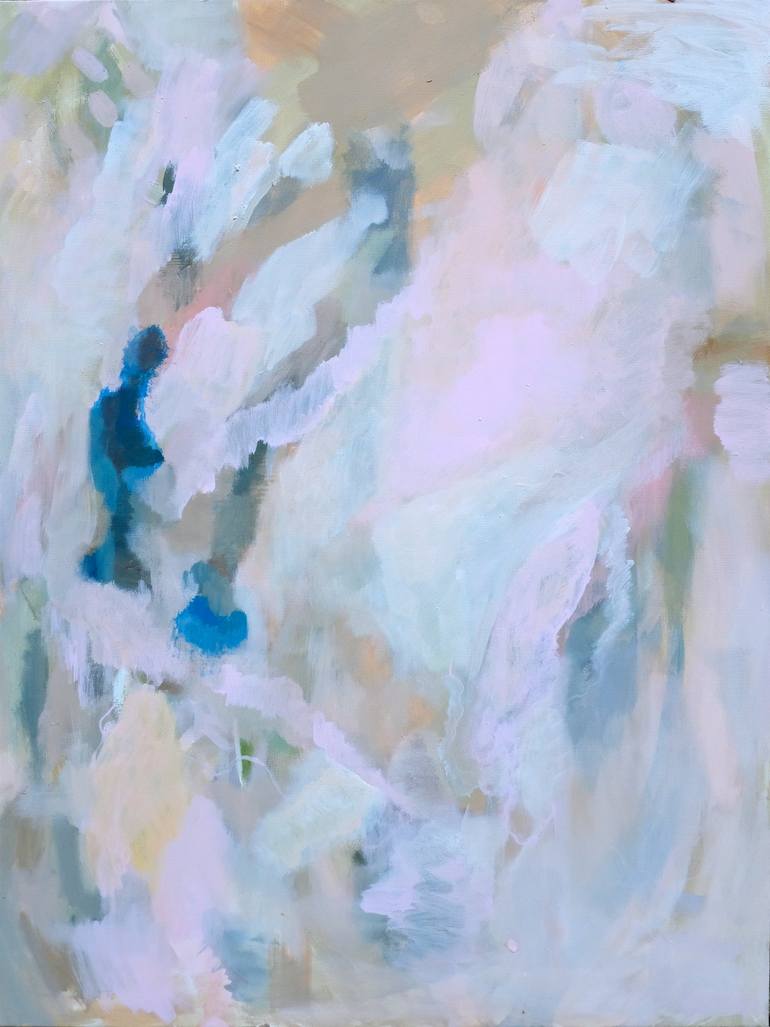 Clouds in Scandinavia Painting by Maria Haddad | Saatchi Art