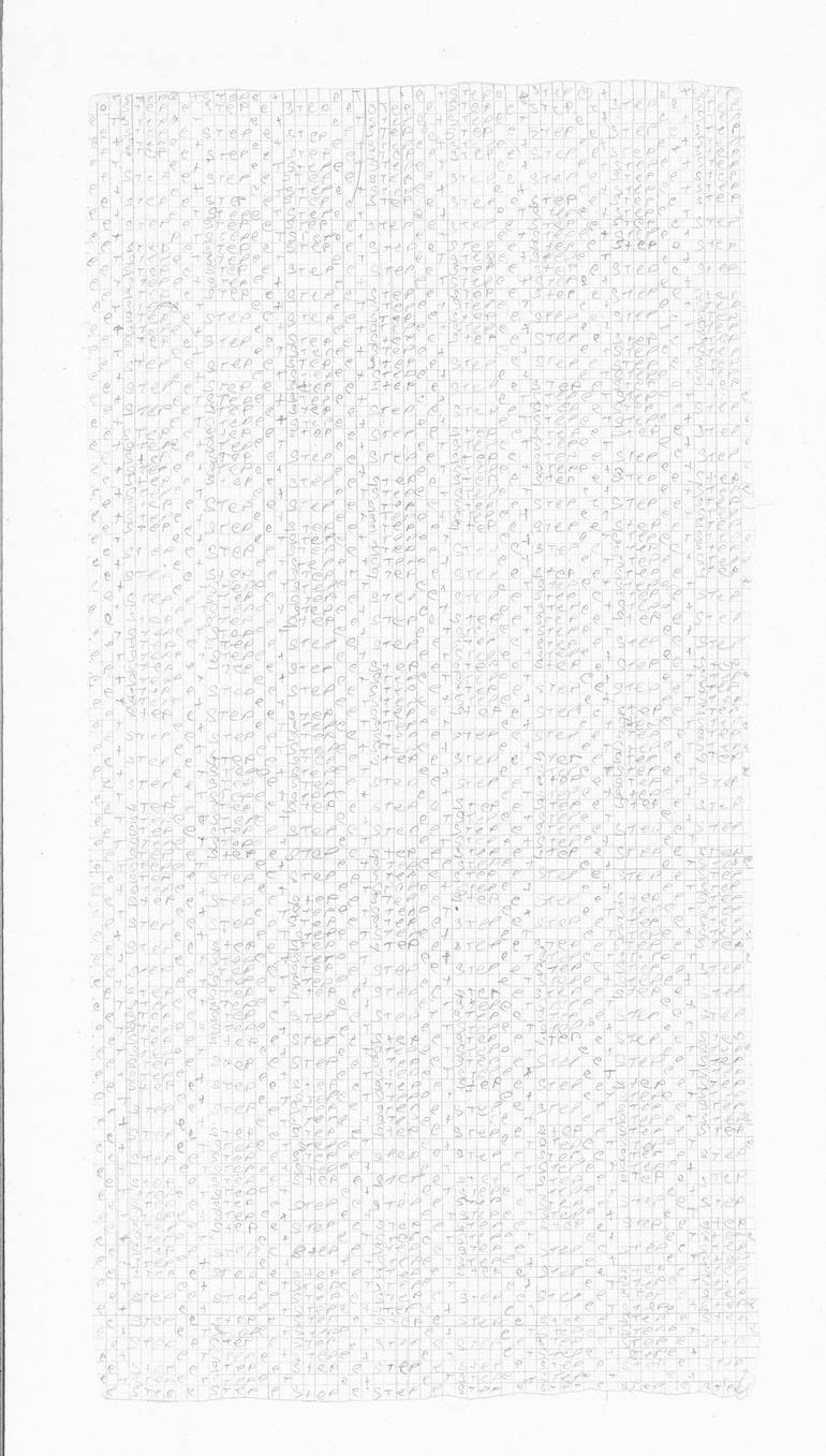 Step Steep Step Drawing by Nhi Vo | Saatchi Art