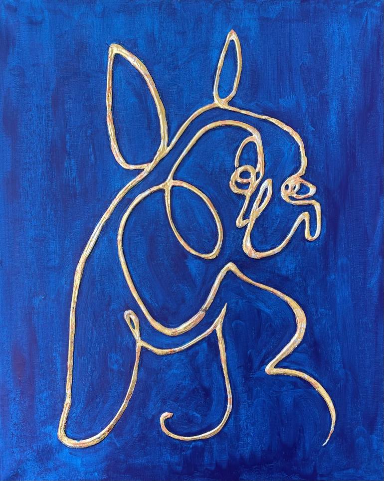 Goldie Painting by Lana Graule | Saatchi Art