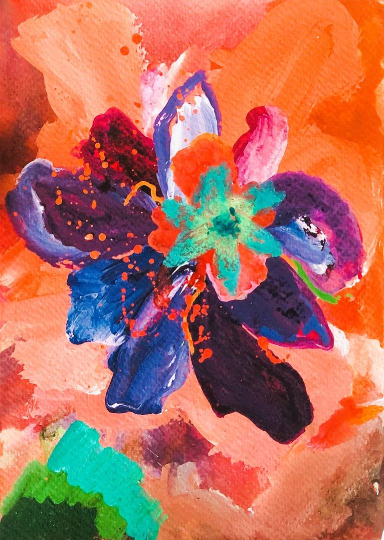 The Pink Corals Painting by Isha Mehra | Saatchi Art