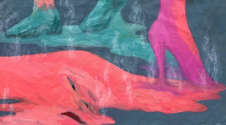 Evaporation Painting by Yingshuet Lam | Saatchi Art