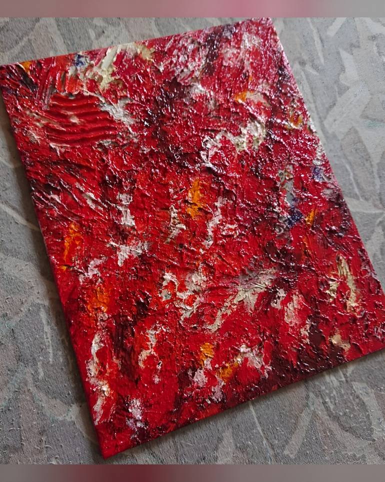 Fiery Chaos Painting by Anas Irfan | Saatchi Art