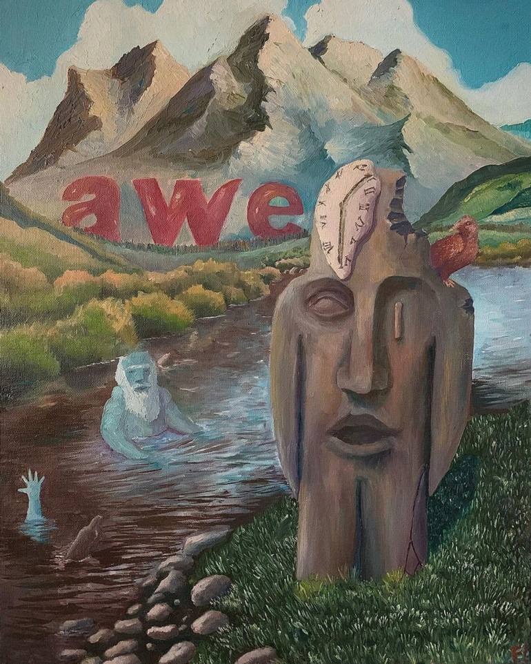 Awe Painting by Francesco Leka | Saatchi Art