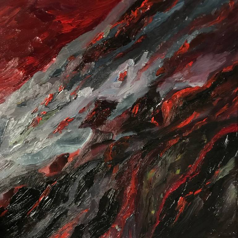 Furnace Painting by Raymond Prucher | Saatchi Art