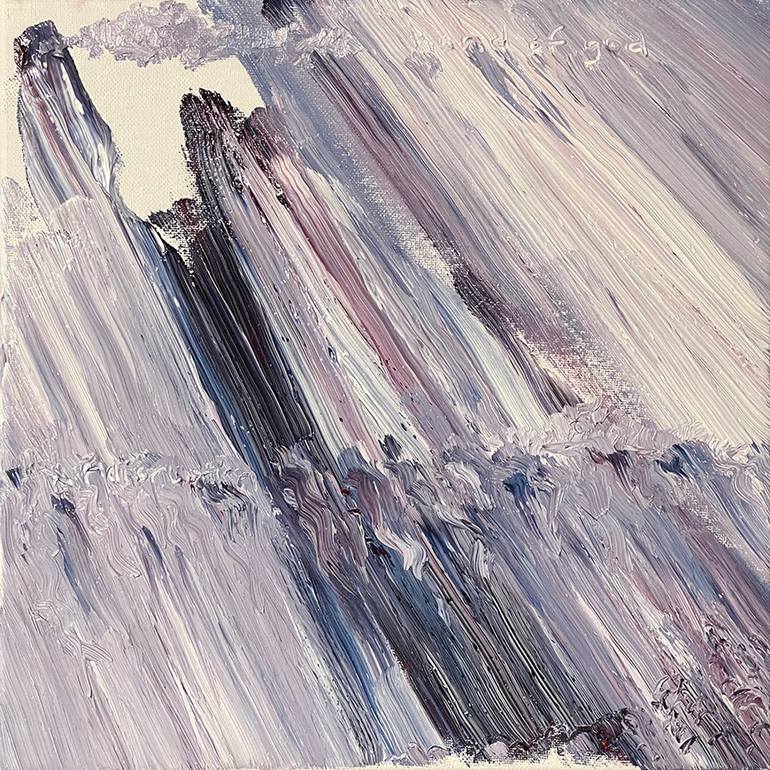 Hand of god (line of disruption) Painting by Raymond Prucher | Saatchi Art