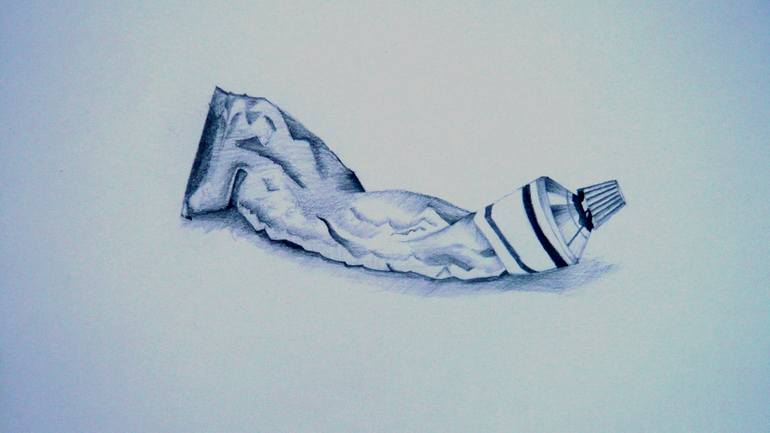 Tube Drawing by Bara Bera | Saatchi Art