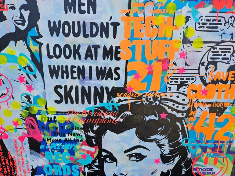 History of Skinny Painting by Chris Hobe | Saatchi Art