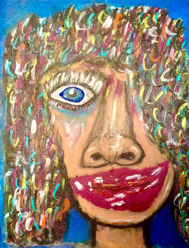 Cocaine Kitten Painting by Jimmy Cunningham | Saatchi Art