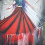 Grace of the Thar Painting by Saqib Ali Syed | Saatchi Art