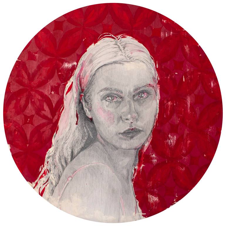 Red Velvet 7 Painting by Selin Çeliktaş | Saatchi Art