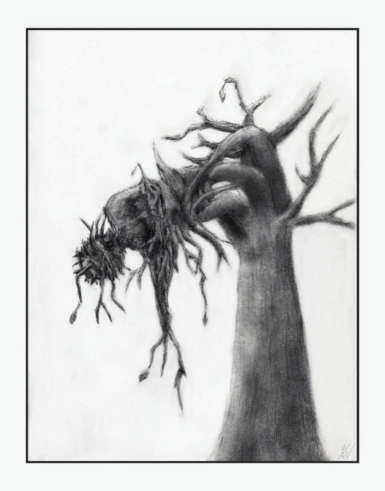 Sacrifice (Original Hand-Embellished Eco-friendly Giclée) Drawing by K ...