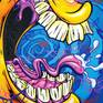 Mouth Series - Yellow Kool-Aid Painting by Chad Cantcolor | Saatchi Art
