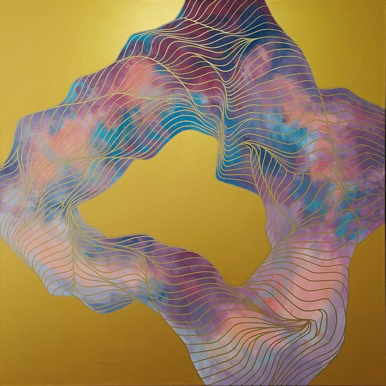 The Extasy of Gold #1 Painting by VITALINA MAMII | Saatchi Art