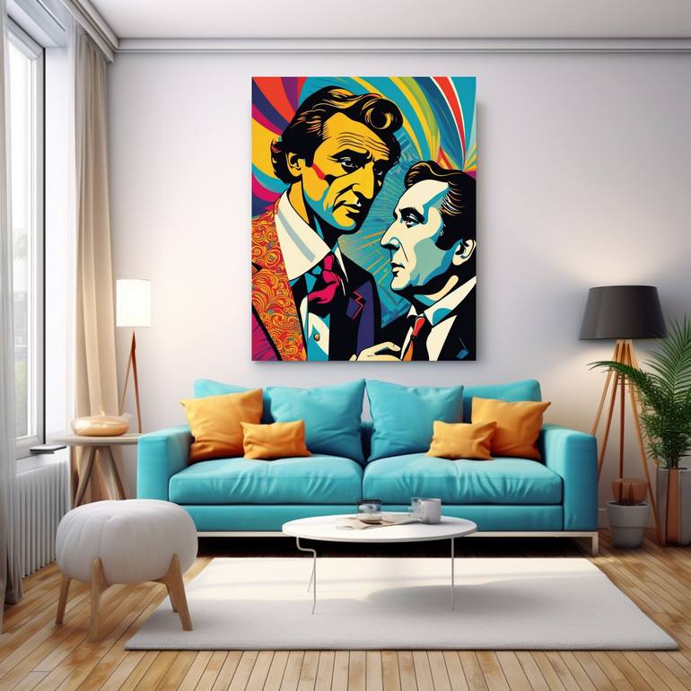 The Business Partners Painting by Elina Kharitonova | Saatchi Art The Business Partners Painting by Elina Kharitonova | Saatchi Art