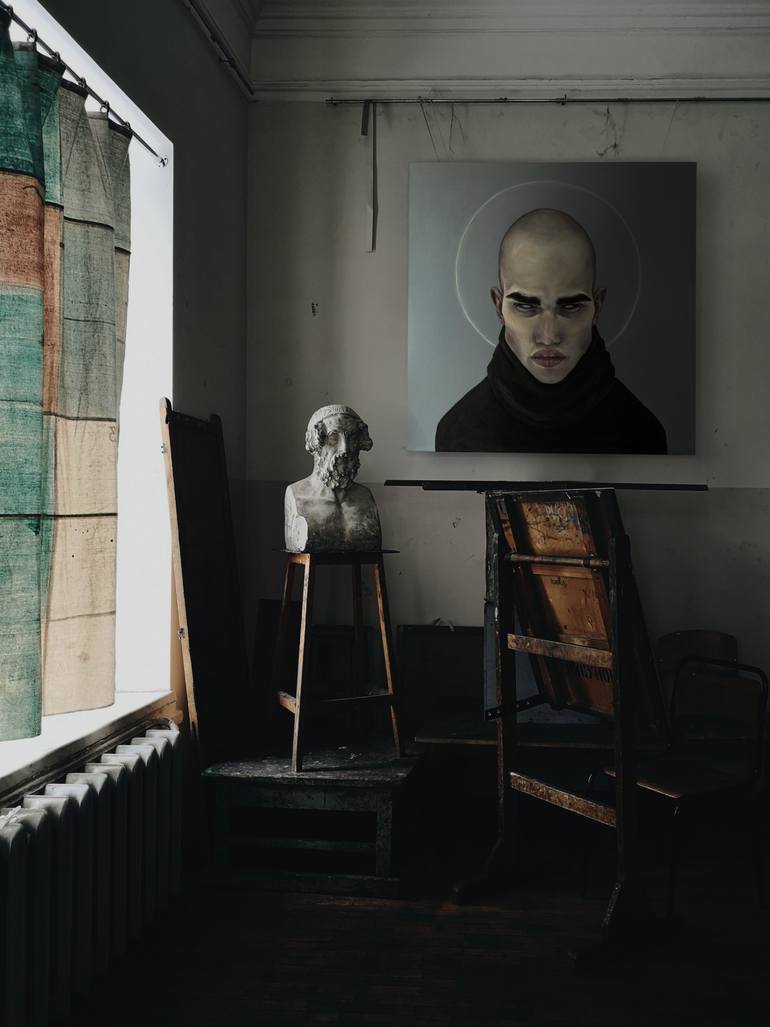 The Guardian Painting by Olga Filatow | Saatchi Art