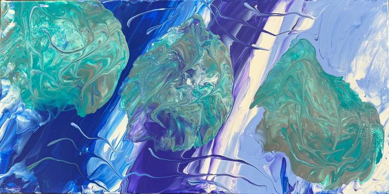 Ocean Night Painting by Janiqua Shellbottom | Saatchi Art