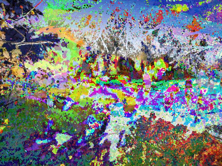 Chaotic Landscape Digital by Wilhelm Lyons | Saatchi Art