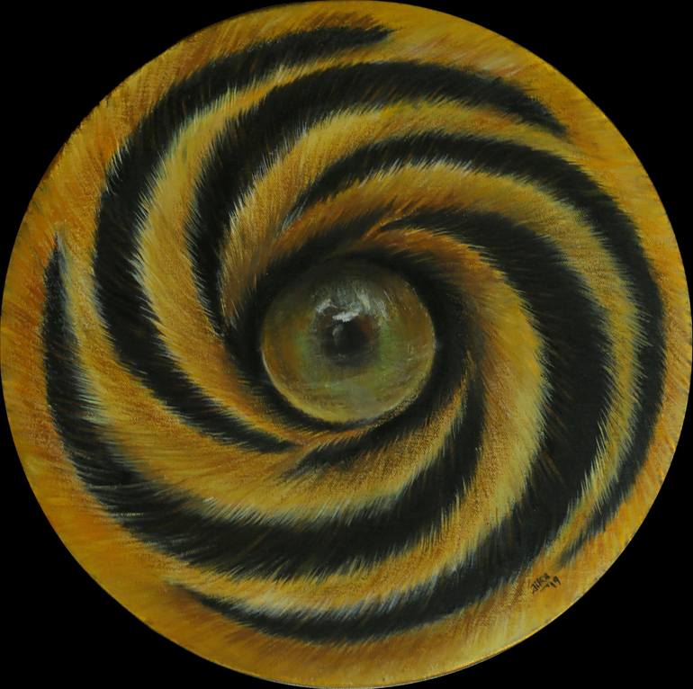 Eye Swirl Painting by Aishwarya R | Saatchi Art