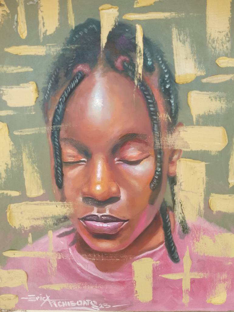 Humor of life Painting by Eric Archibong | Saatchi Art