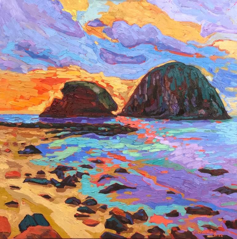 The early days of summer Painting by Thi Xuan Thao Le | Saatchi Art