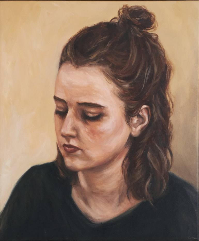 Out of the ordinary Painting by Anne-Marije Middag | Saatchi Art