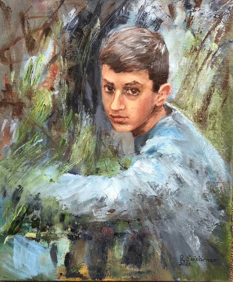 Vittorio Painting by Galina Sviridenko | Saatchi Art