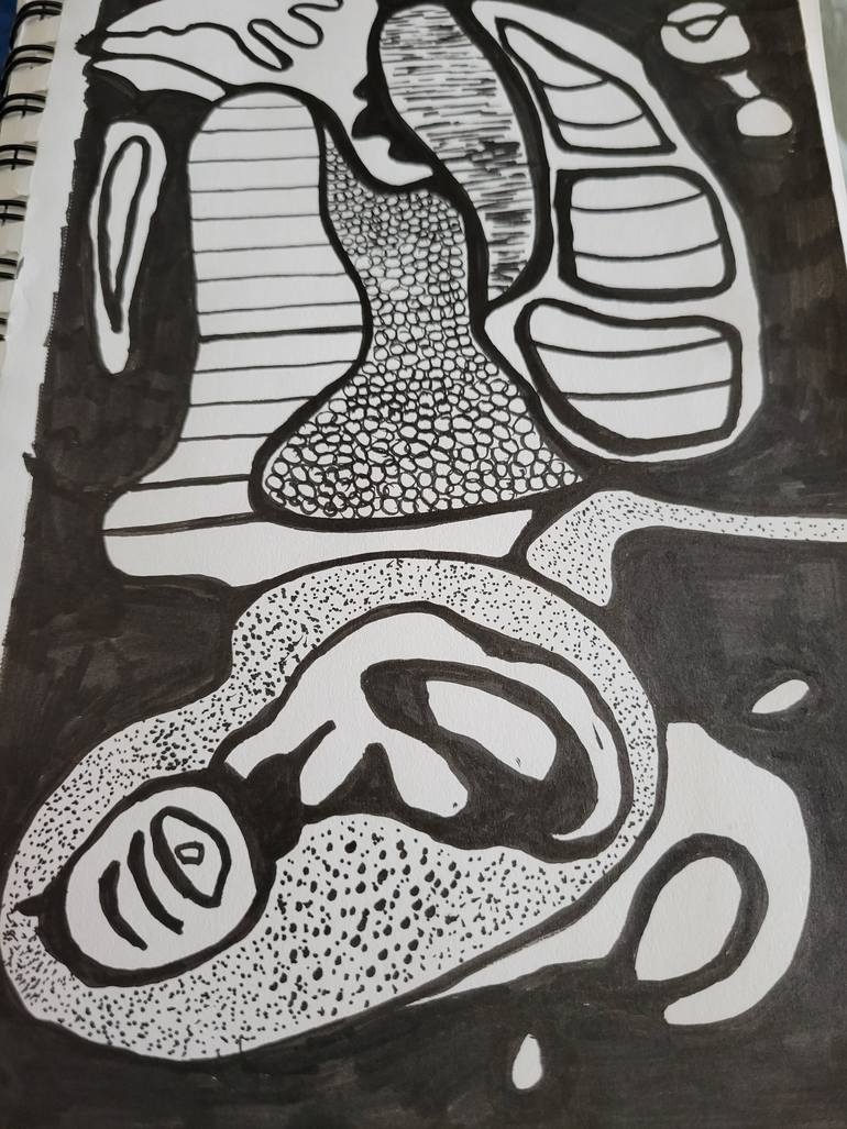 Sorcery Drawing by Leila D'llard | Saatchi Art