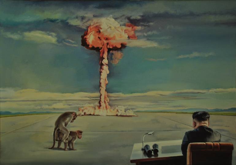 General Kim Painting by Hongsheng Xie | Saatchi Art