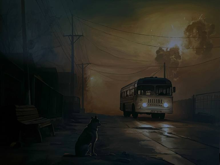 Nobody Painting by Hongsheng Xie | Saatchi Art