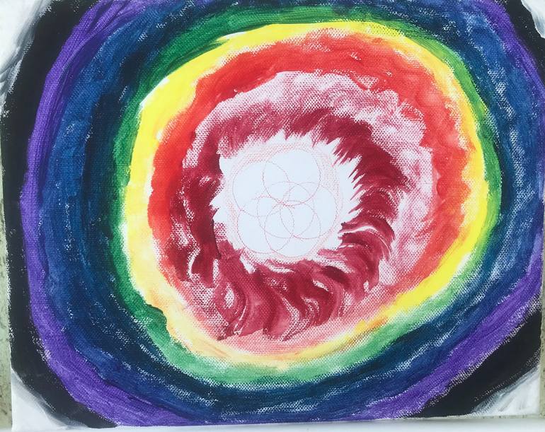 Core Expression Painting by Maria Gheorghe | Saatchi Art
