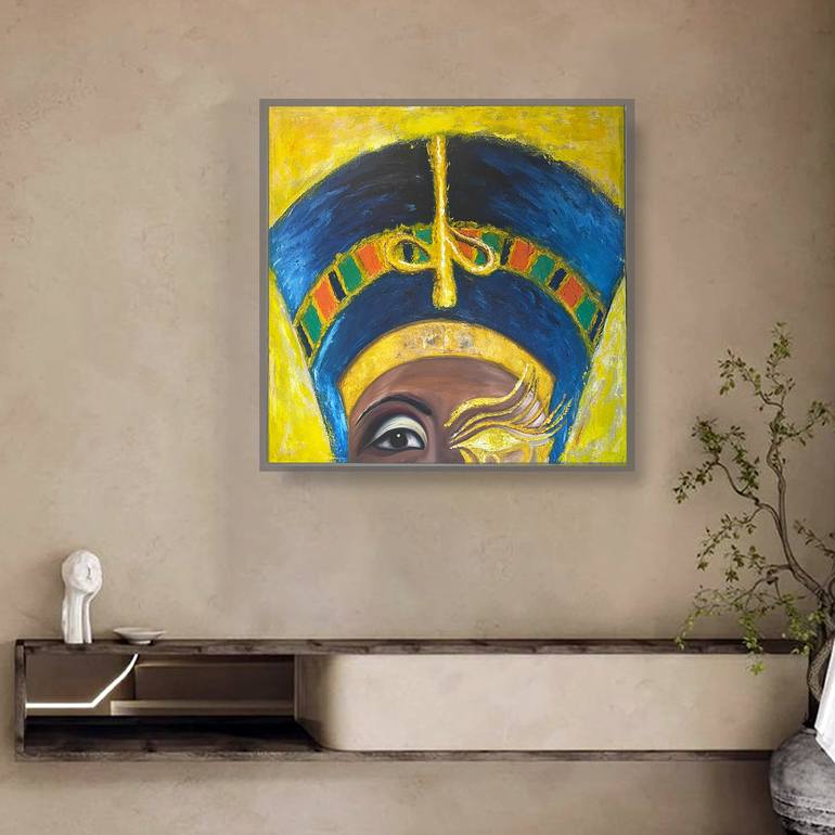 QUEENDOM Painting by Habiba Konsowh | Saatchi Art