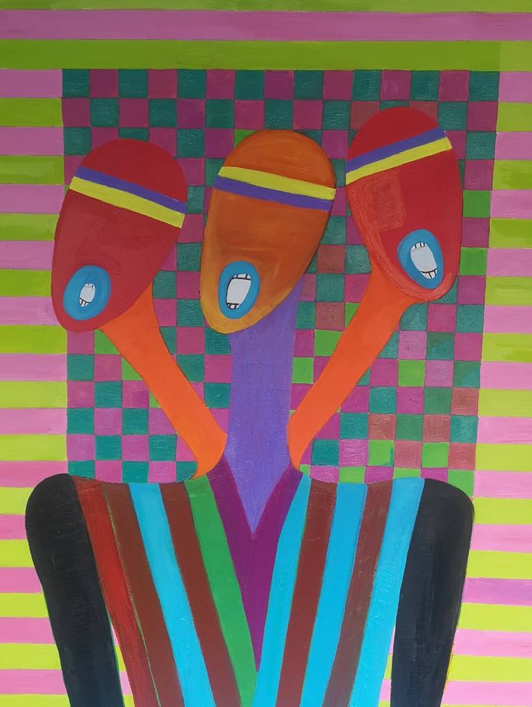 The Lernaean Hydra Painting by Tuta Chkheidze | Saatchi Art