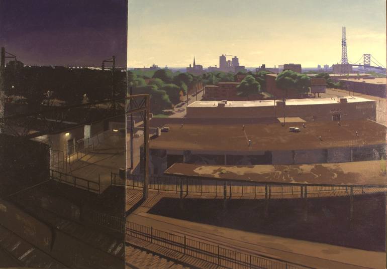 Acquainted with the Night Painting by Tim Conte | Saatchi Art