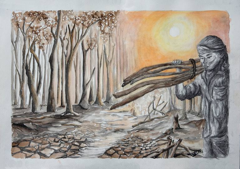 Suffocating Painting by Thierry Falise | Saatchi Art