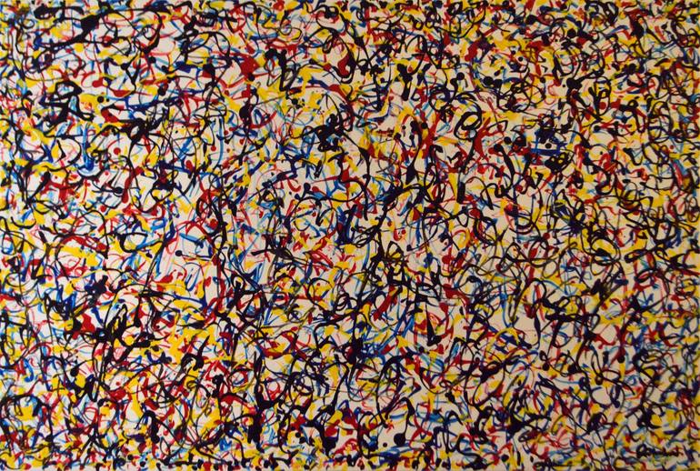 Contemporary visual abstract Act 2 Scene 2 Painting by Robert Ireland ...