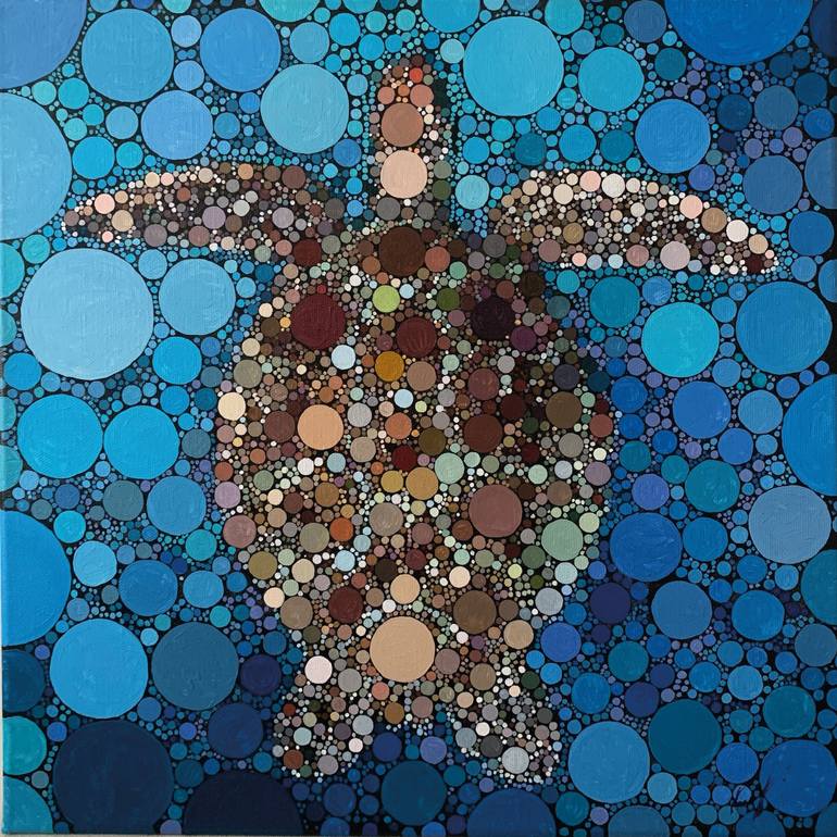 Eternity Painting by Elena Pavot | Saatchi Art