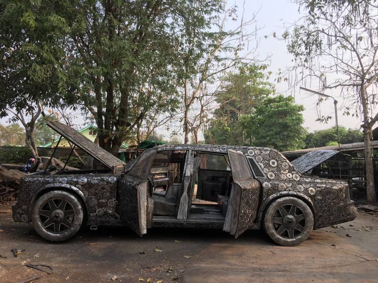 Sculpture Artisanale - super car Sculpture by Thai production | Saatchi Art