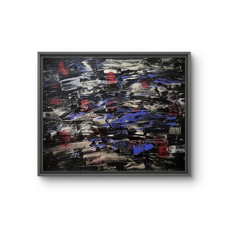 Rushed Patience Unique Original Abstract Acrylic artwork Painting by ...