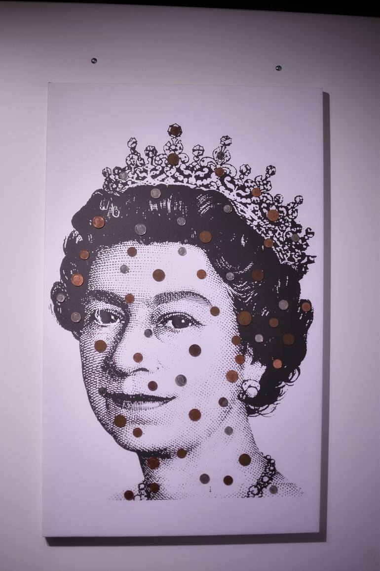 Lucky Queen Collage by Cesar Baracca | Saatchi Art