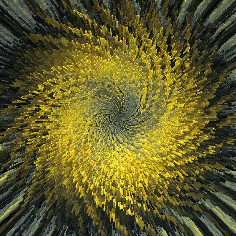 Crystallization #0920 Sculpture by Contemporary Digital Art | Saatchi Art