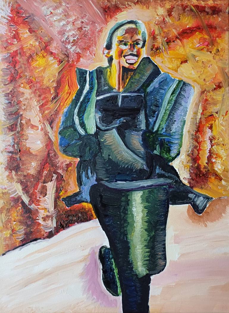 Running Painting by Melanie Mann | Saatchi Art