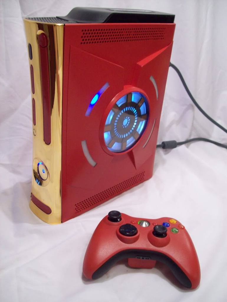Iron Man Xbox360 Sculpture by Zachariah Cruse | Saatchi Art