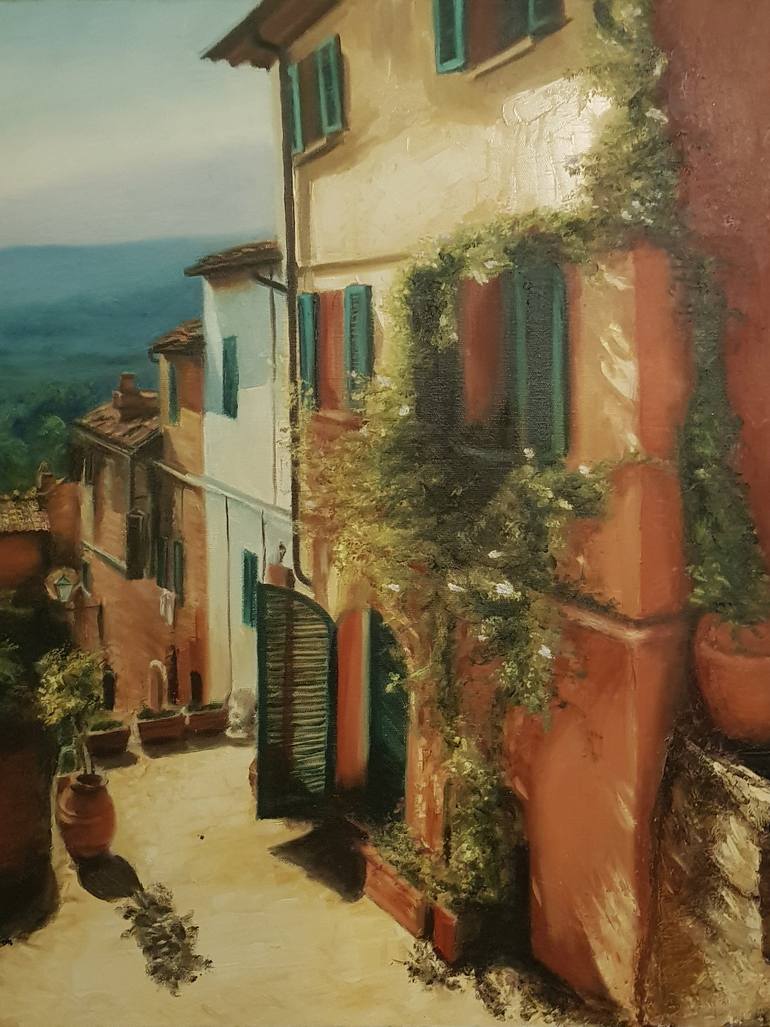 Tuscany Painting by Patrick J Lafferty | Saatchi Art