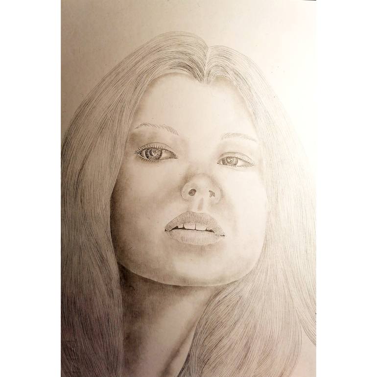 Shay Drawing by Luca Rota | Saatchi Art