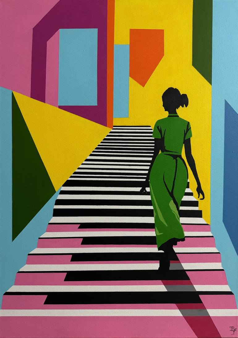 OTW Painting by Rinetta Feliz | Saatchi Art