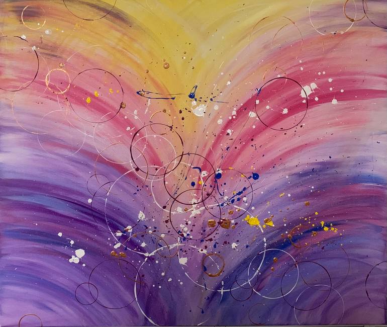 Skittles Painting by Anna Bernad | Saatchi Art