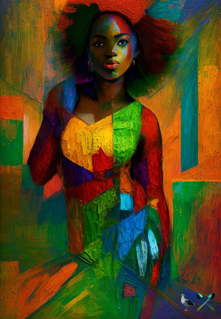 Spoonful of Hope Painting by SHIM LIFE | Saatchi Art