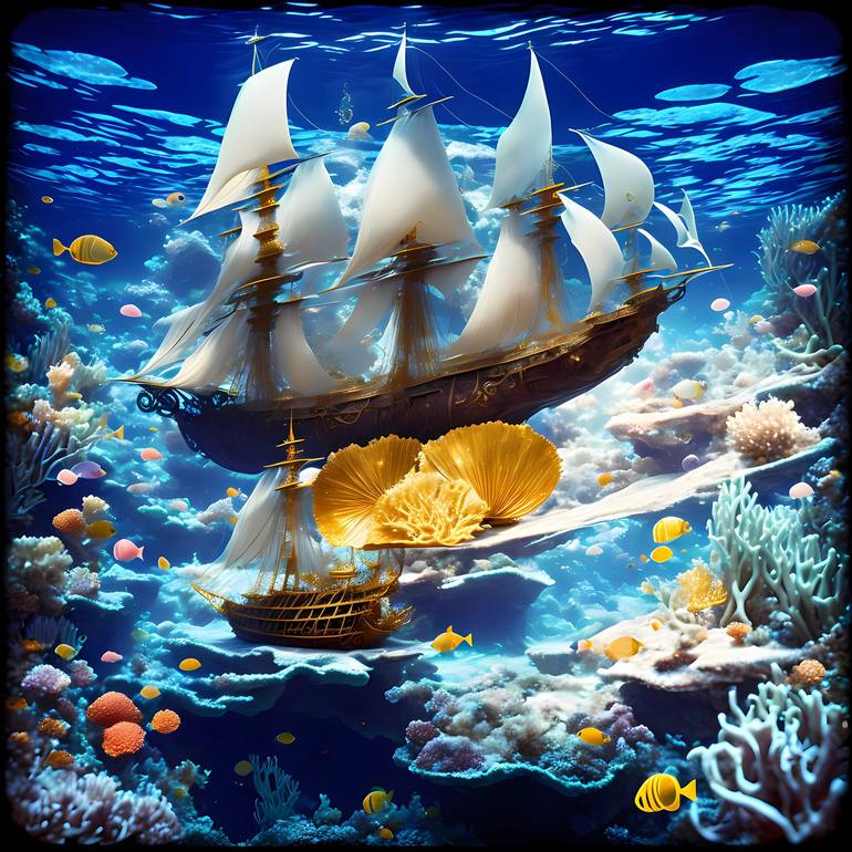 Ship and Shells Photography by Sebastian Scherf | Saatchi Art